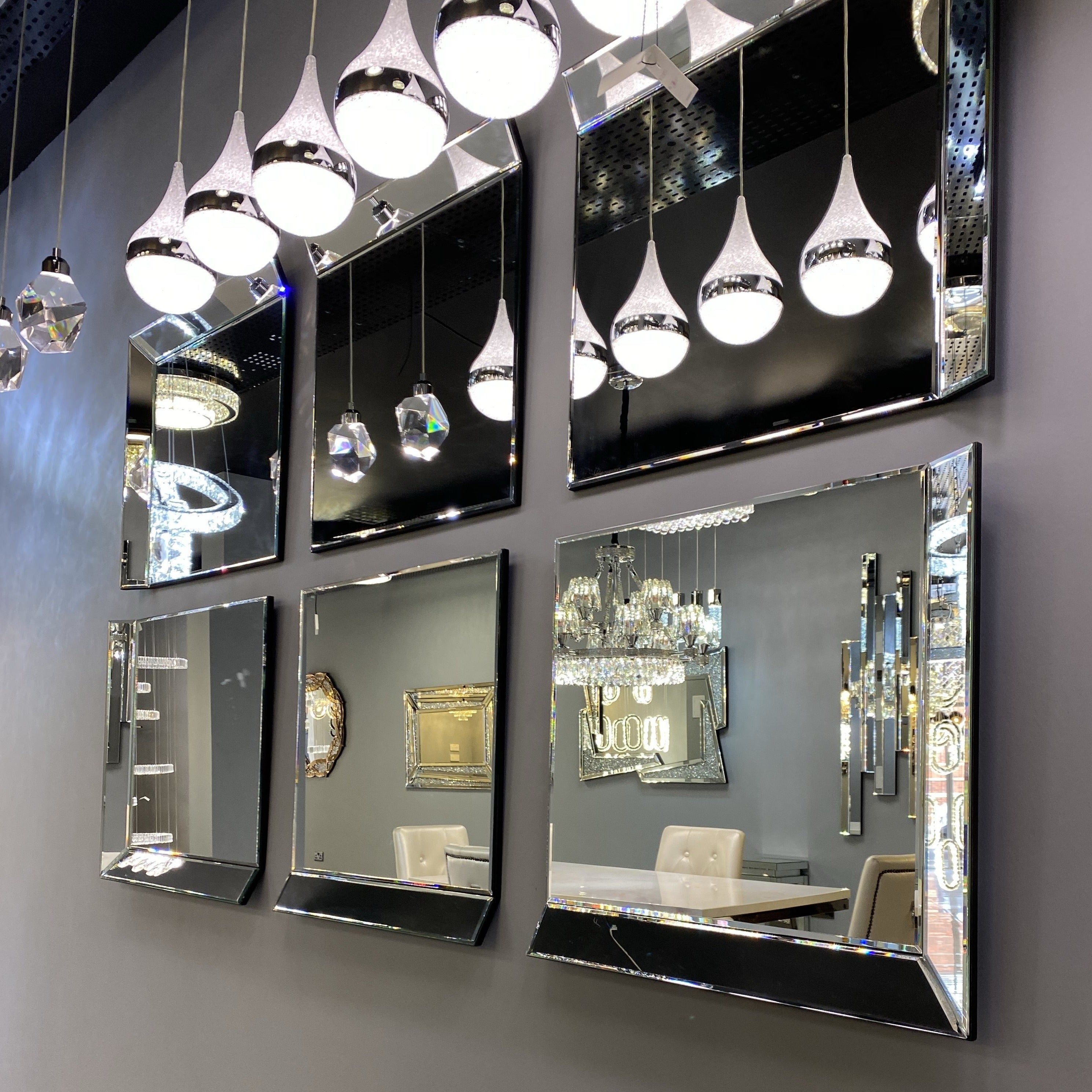 Marilyn Mirror – Six Panel - Designer Mirror | TL Home